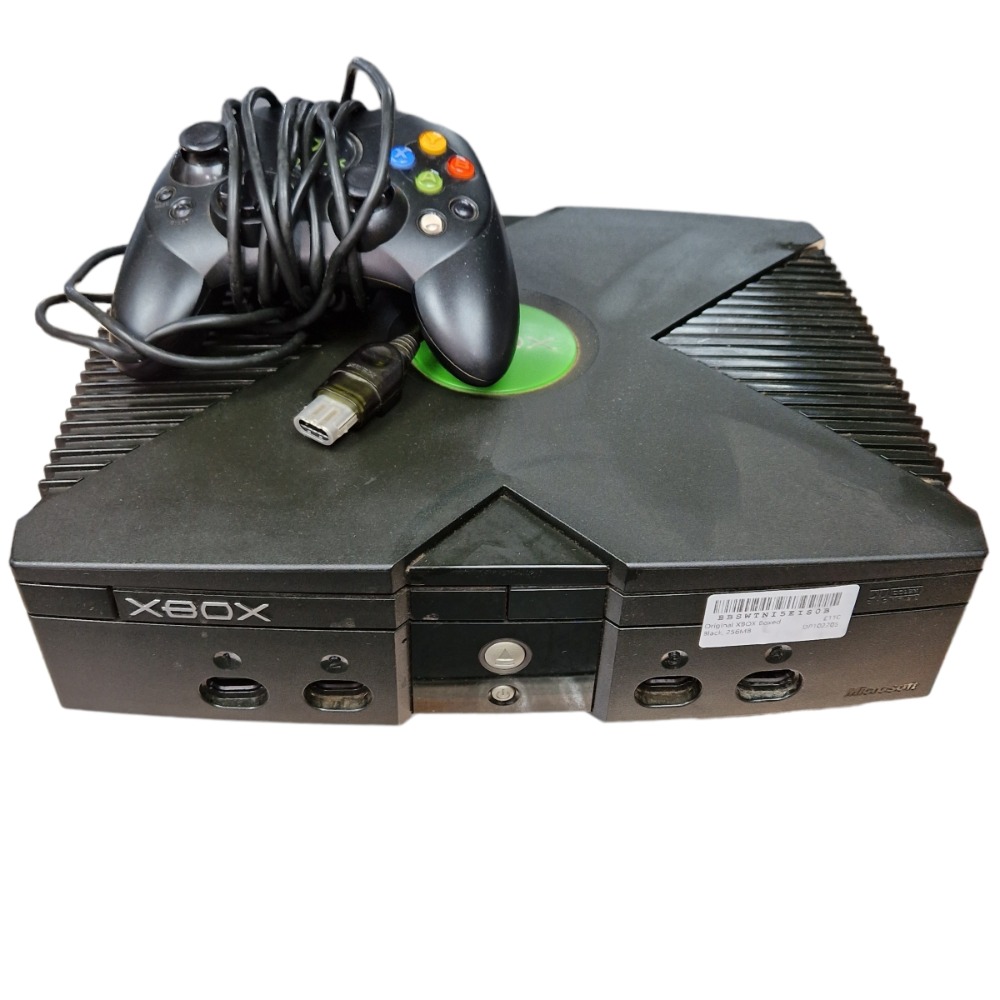 Used Original Xbox Console with cables Controller and Box Tested - Own4Less